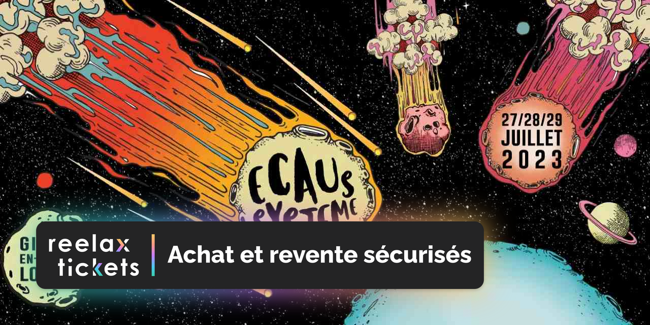 Festival Ecaussysteme 2023 - Achat et revente de billets