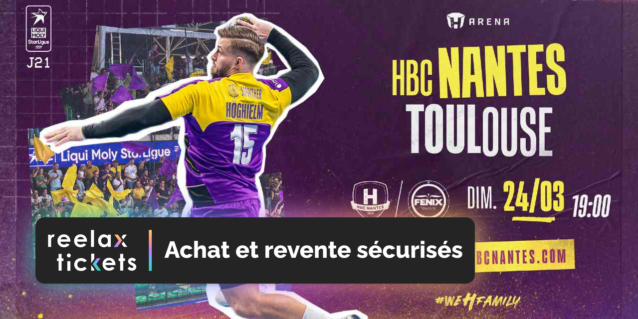 HBC Nantes - Toulouse - Achat et revente de billets