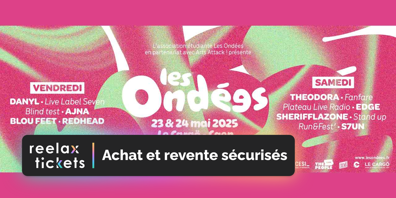 Les Ondées #4 • Le Cargö - Achat et revente de billets