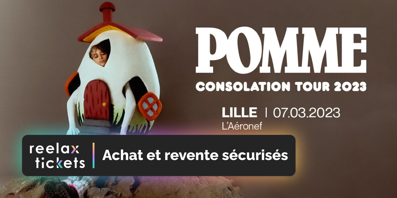 Pomme + guest ∙ L'Aéronef - Achat et revente de billets
