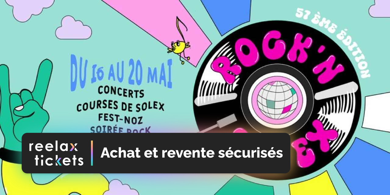 Rock'n Solex 2024 - Achat et revente de billets