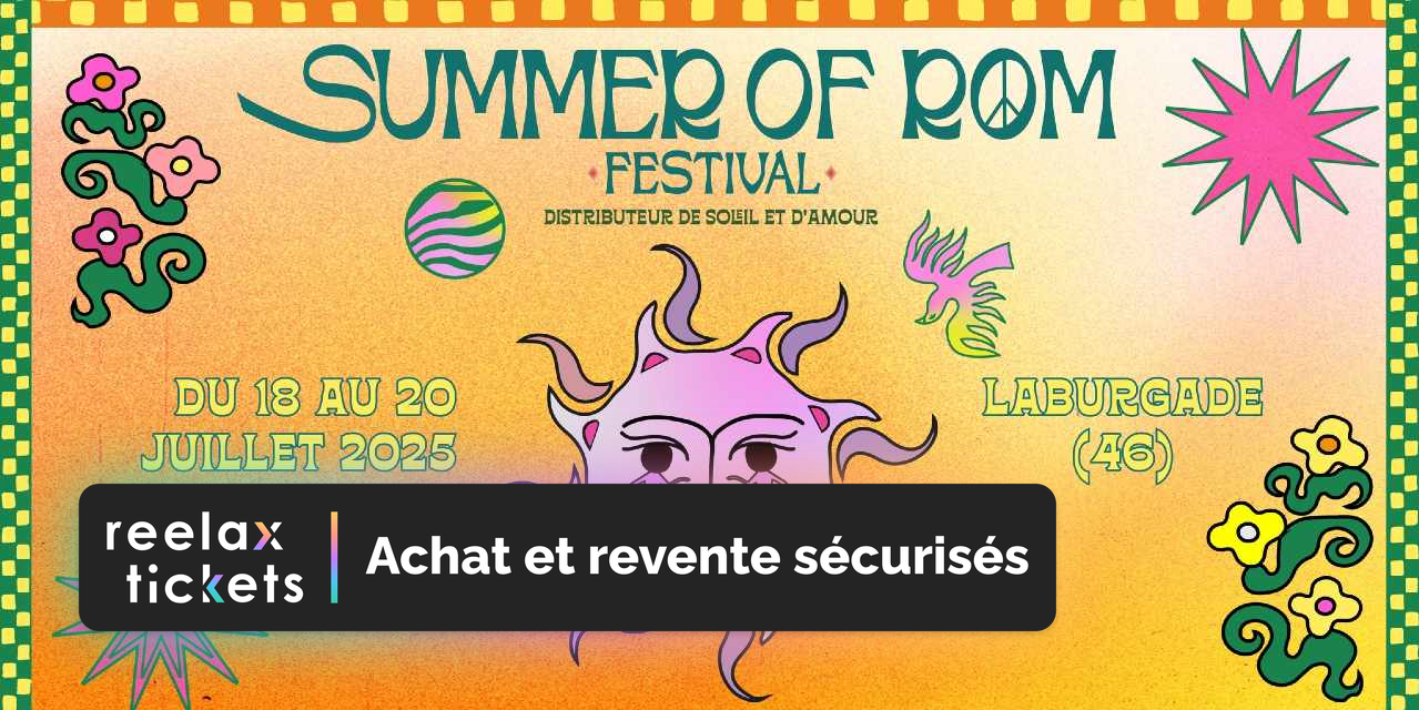 Summer Of Rom Festival 2025 - Achat et revente de billets